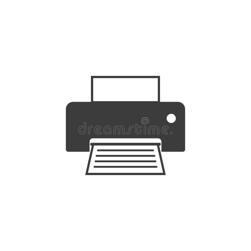 Copy, Device, Printer Icon. Vector Illustration, Flat Design. Stock ...