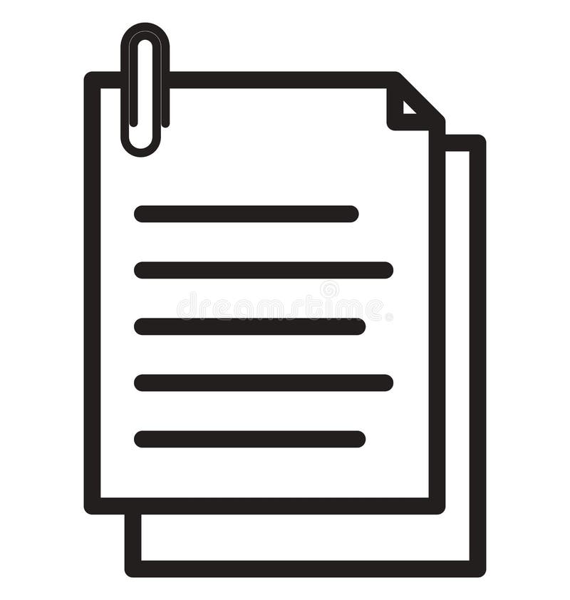 Copy Files Line Isolated Icon Can Be Easily Modified and Edit Stock ...