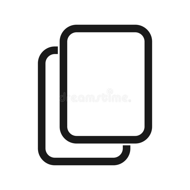 Copy Icon Vector Illustration Design Stock Illustration - Illustration ... Copy Icon Vector Illustration Design Stock Illustration - Illustration ...