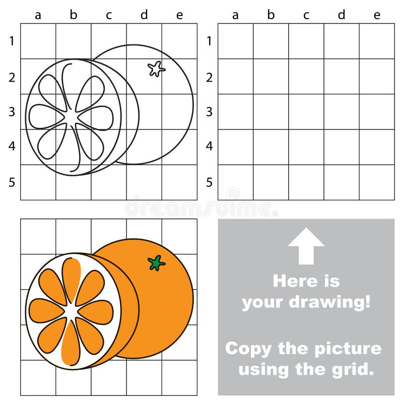 Orange Grid stock illustration. Illustration of sphere - 5297451