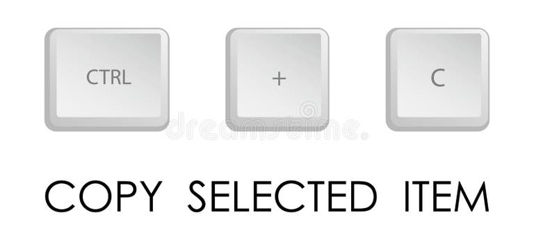 Copy Key Combination. Keyboard Shortcut for Quickly Executing Command ...