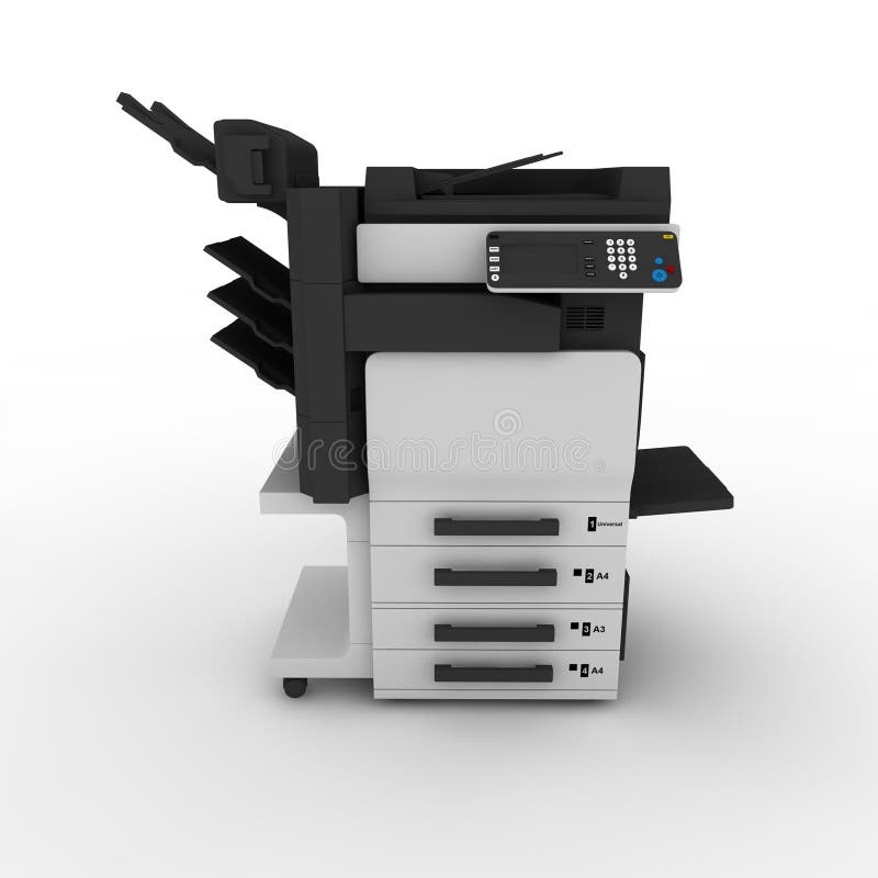 Copy machine 1 stock illustration. Illustration of service - 22814129