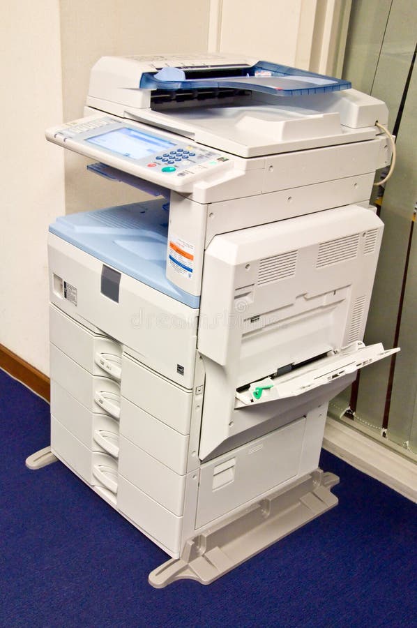 Copy Machine stock image. Image of operating, button - 17217193