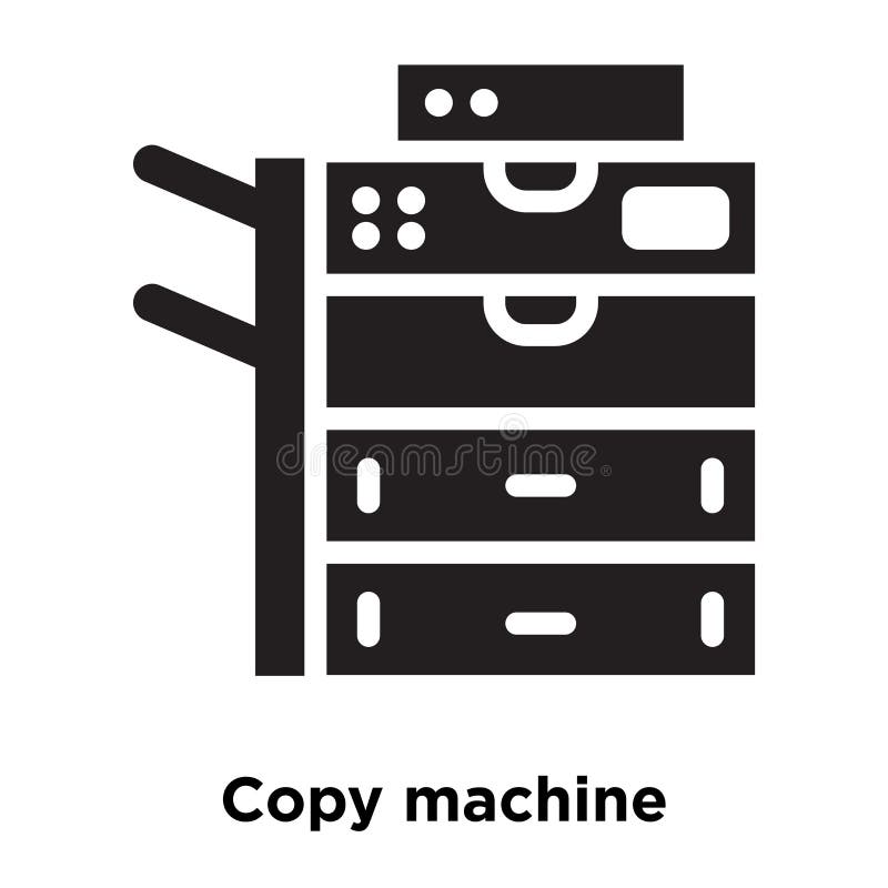 Printer / Copy Machine Icons Stock Vector - Illustration of office ...