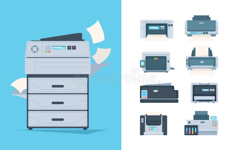 Photocopier Machines Stock Illustrations – 29 Photocopier Machines ...