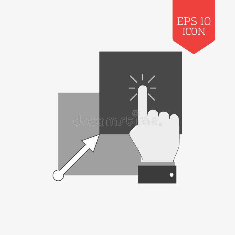 Copy, Paste Icon. Flat Design Gray Color Symbol. Modern UI Web N Stock ...