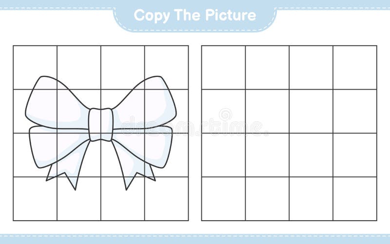 Copy the Picture, Copy the Picture of Ribbon Using Grid Lines ...