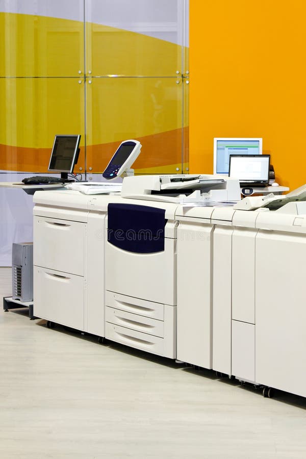 Copy printer stock image. Image of machine, modern, equipment - 19113091