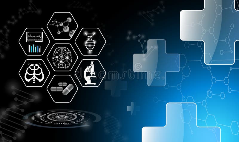 Copy Space,abstract Background Design Science and Technology Concept in ...