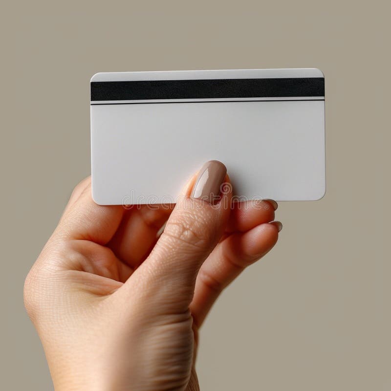 Copy Space for Credit Card Design. Stock Image - Image of mock, blank ...