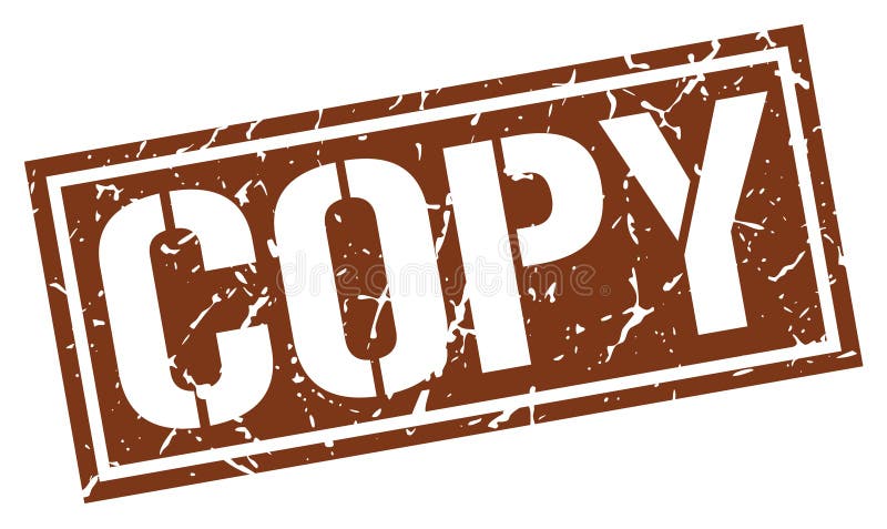 Copy stamp stock vector. Illustration of label, vector - 120114443