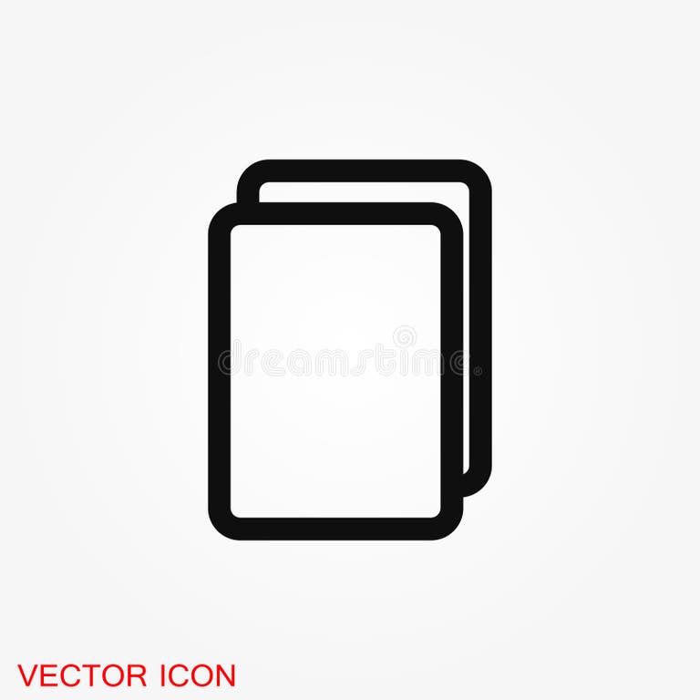 Duplicate App Symbol Stock Illustrations – 510 Duplicate App Symbol ...