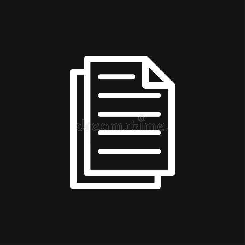 Copy Vector Icon. Duplicate App Symbol. Creative UI Item Stock ...