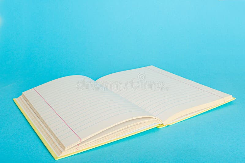 Copybook Mockup Notebook Office Desk Copy Space Text Moleskin Template ...