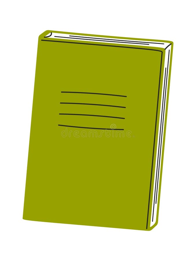 Copybook Stationery Planner Book Item Stock Vector - Illustration of ...