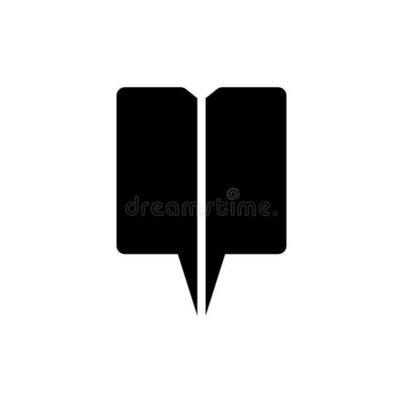 Book Icon. School Education Symbol Stock Vector - Illustration of ...