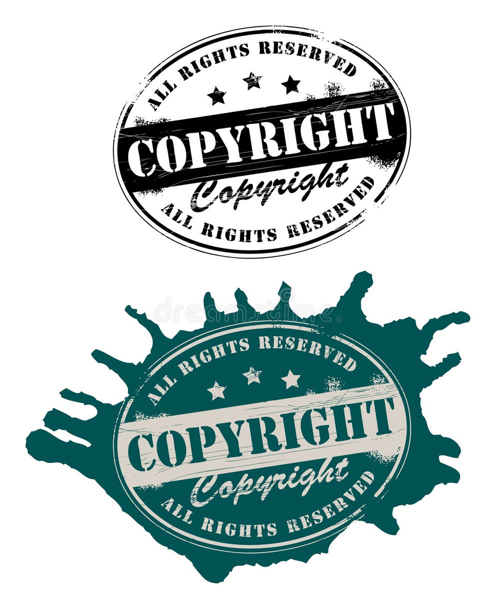 Copyright Sticker Stock Illustrations – 1,657 Copyright Sticker Stock ...