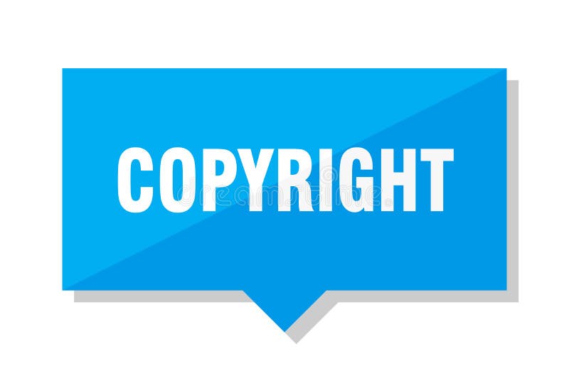 Copyright price tag stock vector. Illustration of sign - 117580845