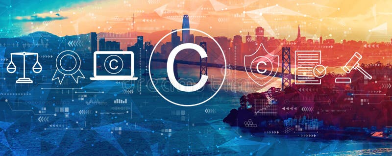 Copyright Concept with Person Holding a Light Bulb Stock Photo - Image ...