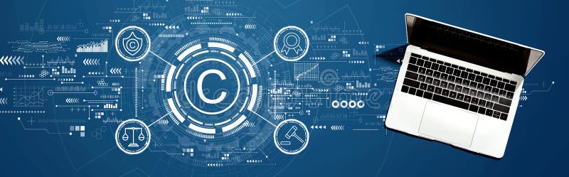 Copyright Concept with Person Holding a Light Bulb Stock Photo - Image ...