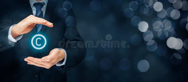 Copyright E Propriedade Intelectual Foto de Stock - Imagem de seguro ...