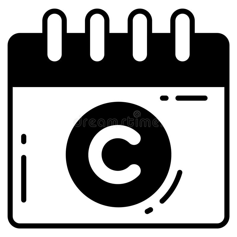 Copyright Expiry Copyright Law, Intellectual Property Icon Stock Vector ...