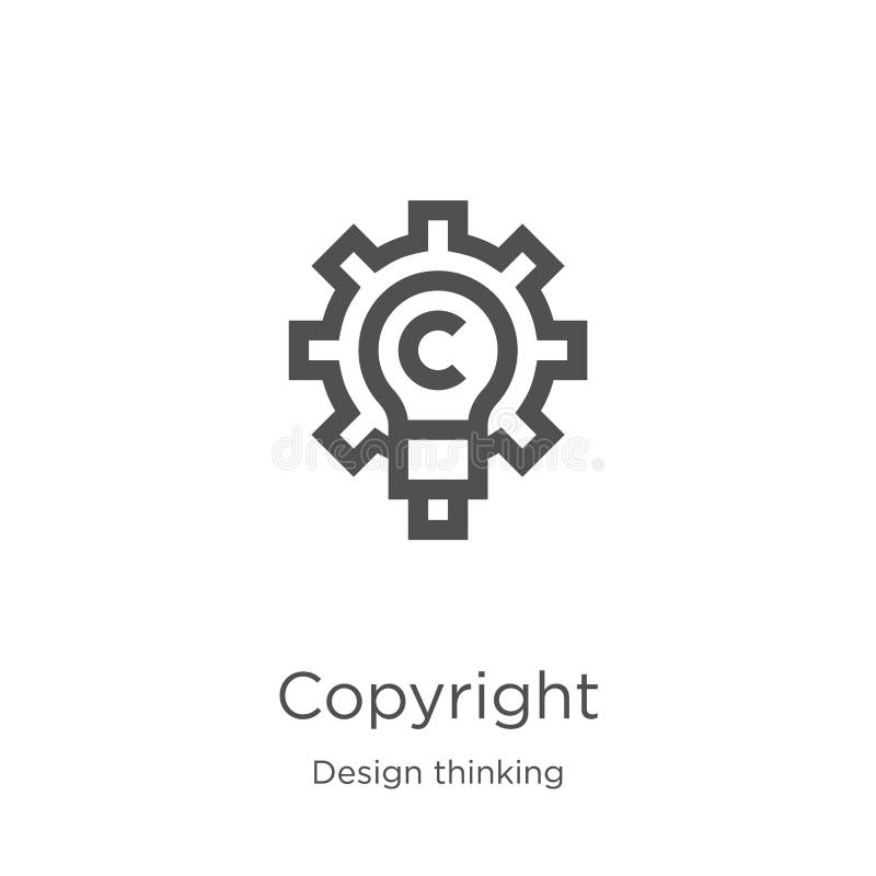 Patent Icon Vector from Copyright Collection. Thin Line Patent Outline ...