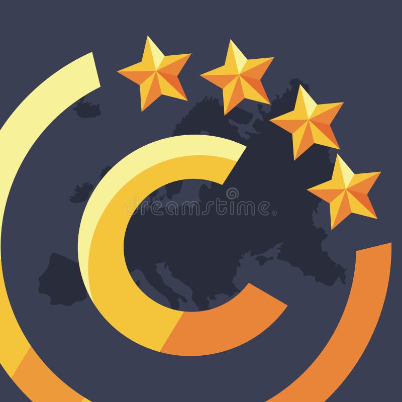 Copyright of intellectual stock vector. Illustration of mark - 138239421