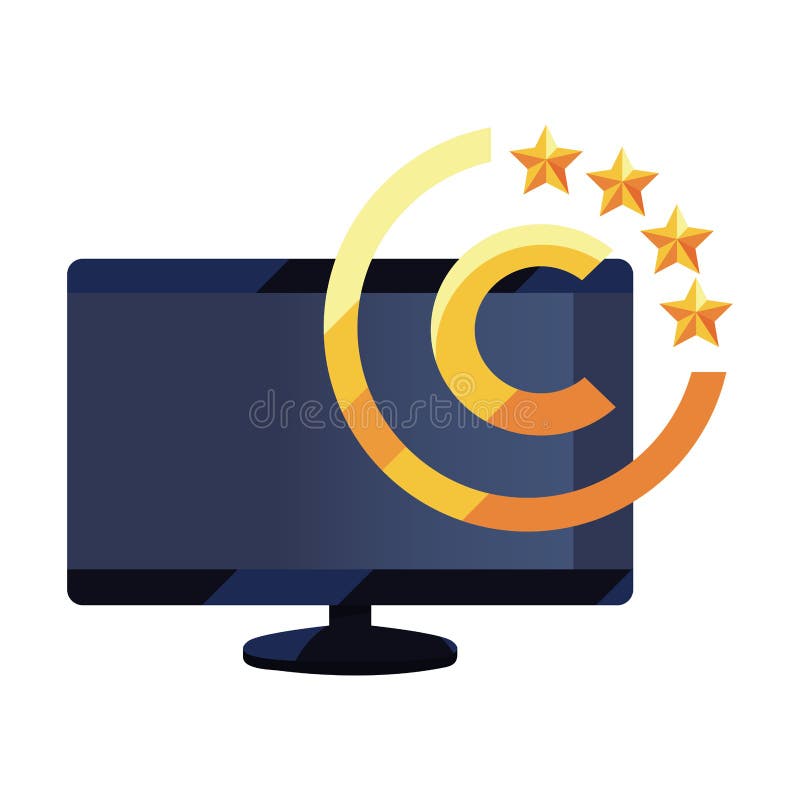 Copyright Protection of Intellectual Stock Vector - Illustration of ...