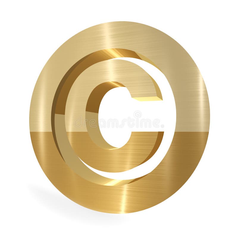 Copyright sign stock illustration. Illustration of information - 5005639