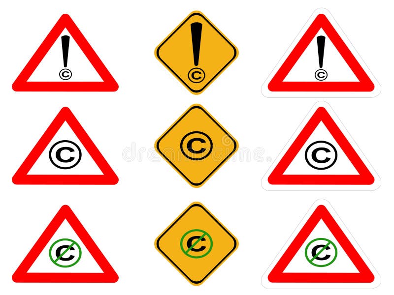 Security signs stock vector. Illustration of public, personnel - 2336766