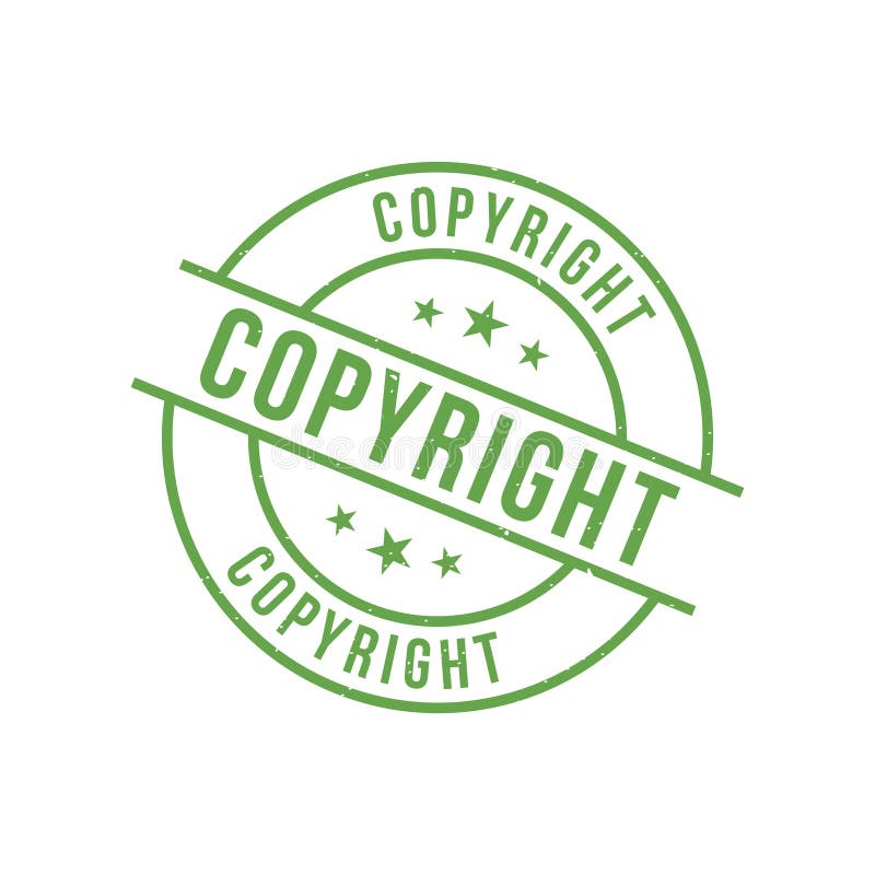 Copyright Stamp, Copyright Grunge Round Sign Stock Vector ...