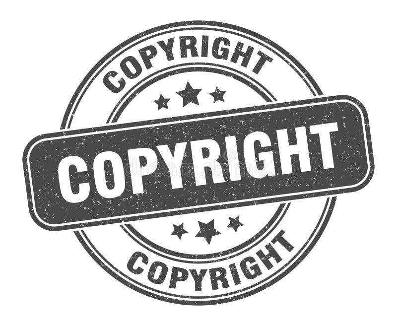 Copyright Stamp. Copyright Round Grunge Sign Stock Vector ...