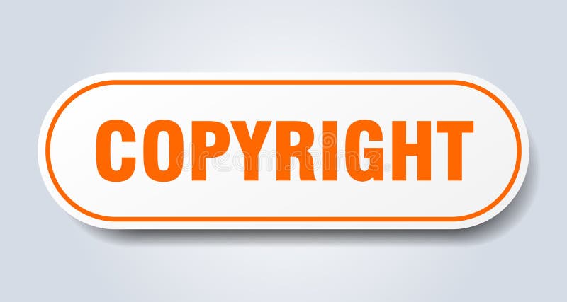 Copyright Sticker Stock Illustrations – 1,713 Copyright Sticker Stock ...