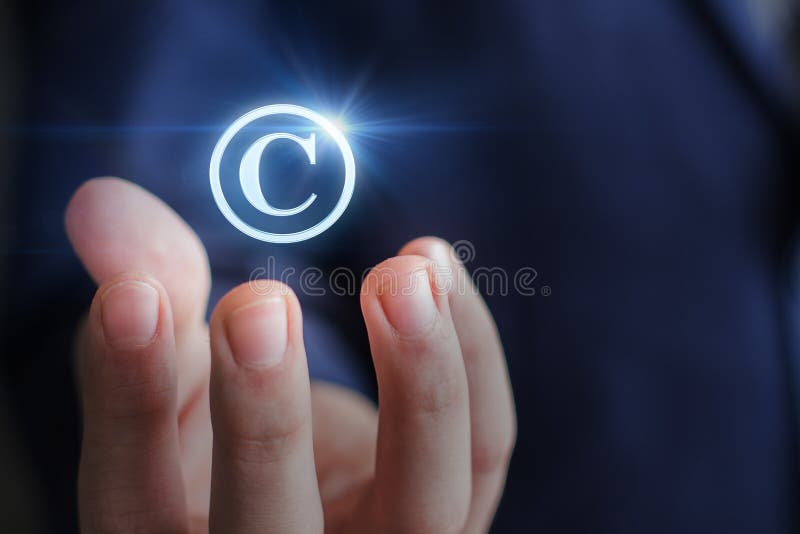 Copyright stock photo. Image of ownership, brand, board - 44223290