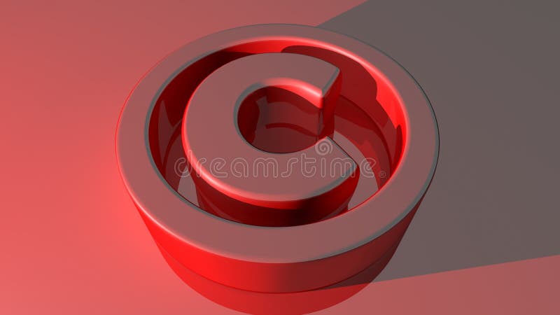 Copyright Symbol stock illustration. Illustration of rights - 42620832