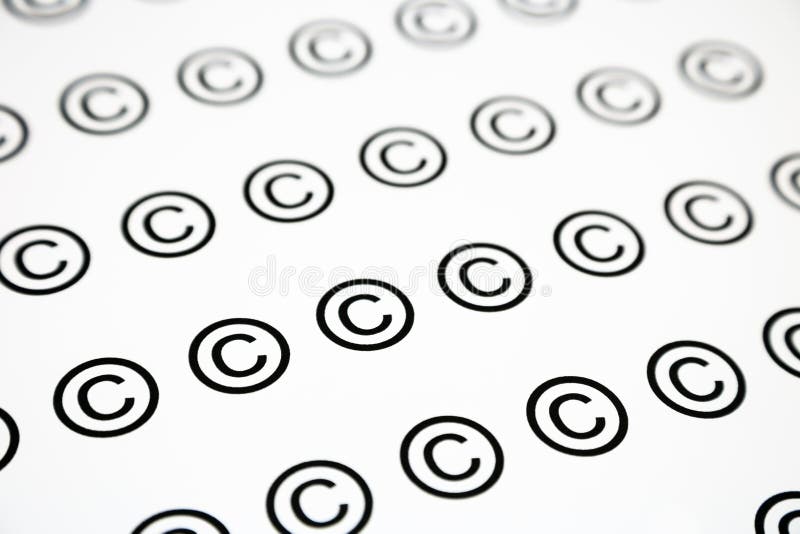 Copyright and Intellectual Property Concept Stock Image - Image of ...