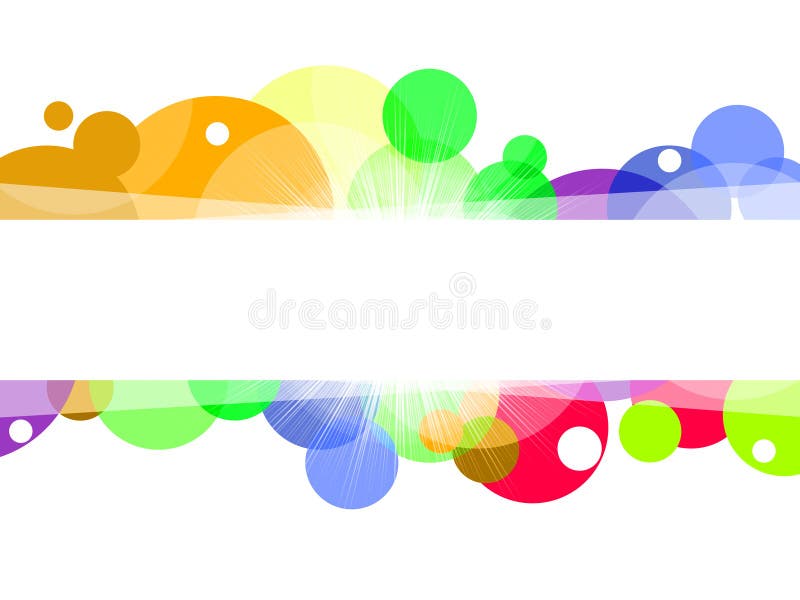 Copyspace Background Indicates Colourful Colorful and Bubble Stock ...