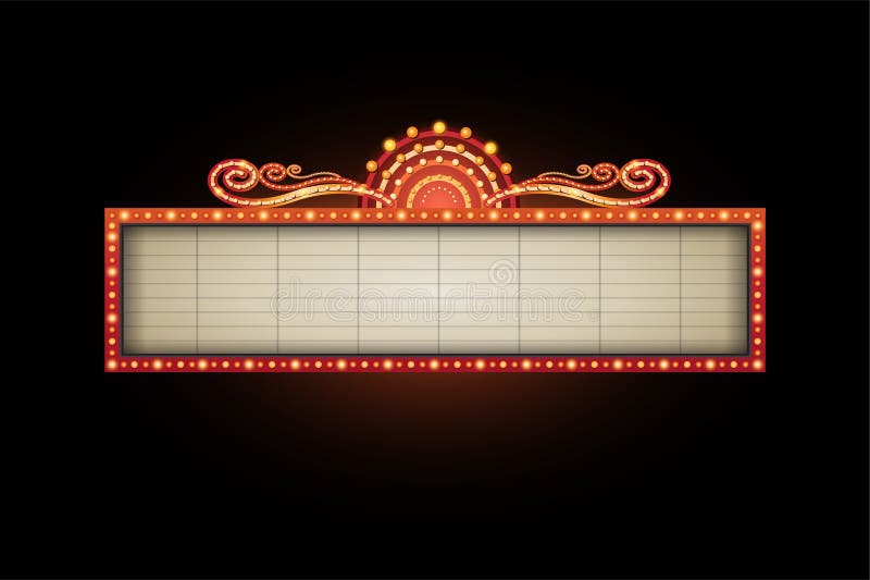 Movie Theatre Sign Clipart