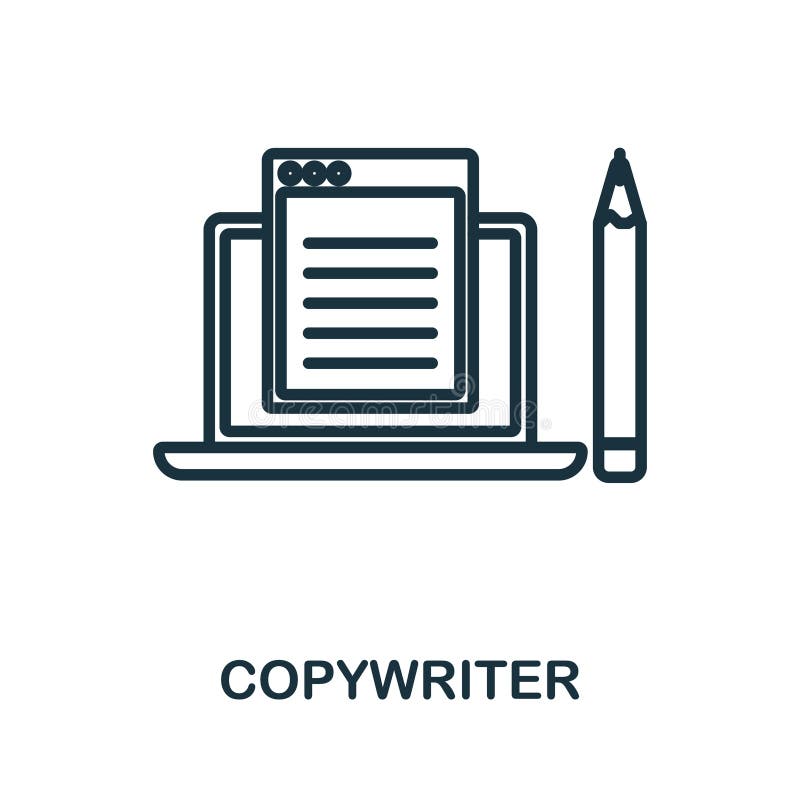 Copywriter Outline Stock Illustrations – 705 Copywriter Outline Stock ...