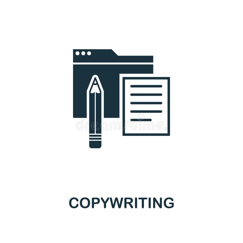 Copywriting Creative Icon. Simple Element Illustration. Copywriting ...