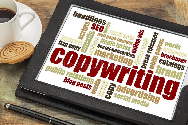Copywriting Word in Wood Type Stock Image - Image of copywriting ...