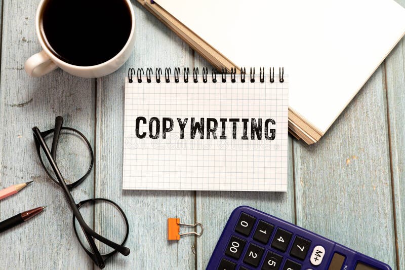 Copywriting Word Written on Wood Block. Copywriting Text Stock Photo ...
