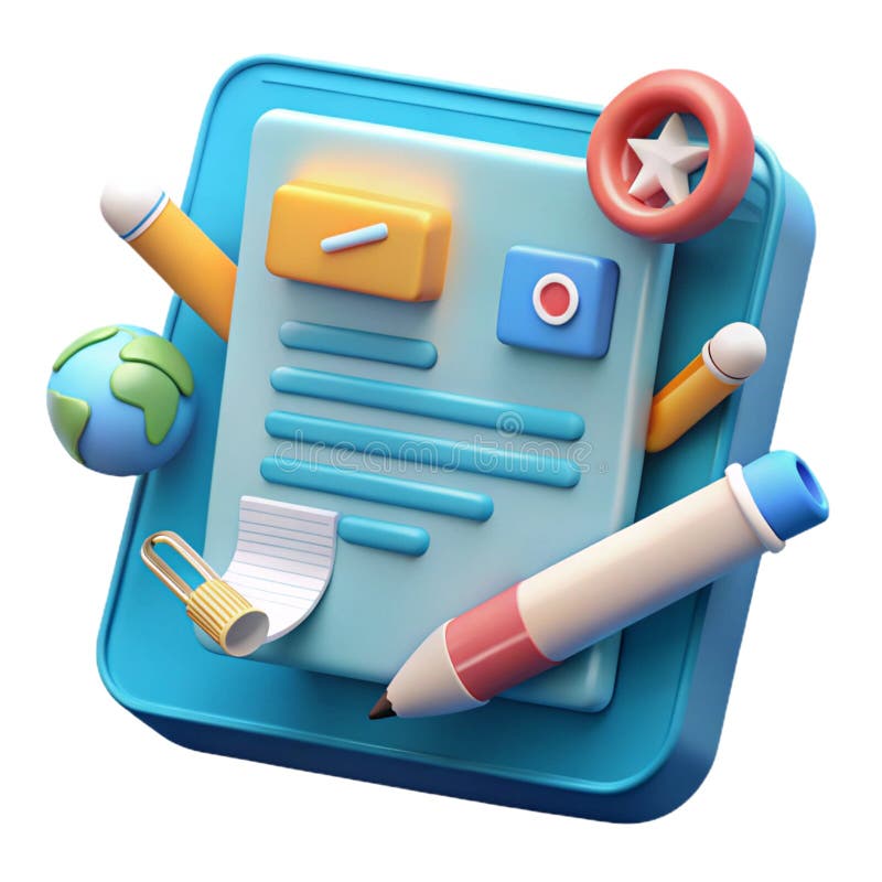 Copywriting, Writing Icon. Creative Writing and Storytelling, Education ...