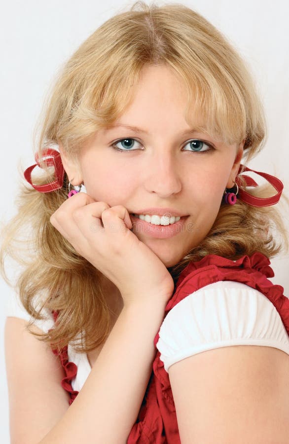 Coquette photo stock. Image du milieux, mode, blanc, adolescence - 3409586