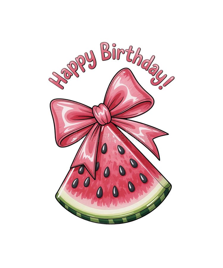 Coquette Watermelon Stock Illustrations – 10 Coquette Watermelon Stock ...