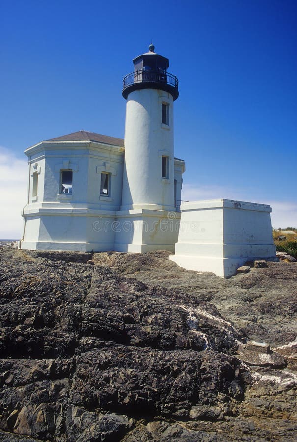 Coquille River Lighthouse stock image. Image of light - 13028499