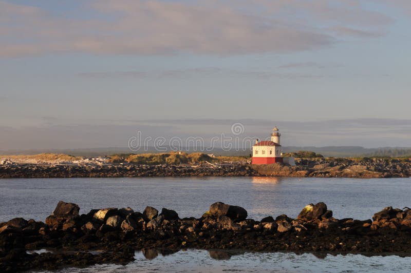 Coquille River Lighthouse stock image. Image of coquille - 22780709