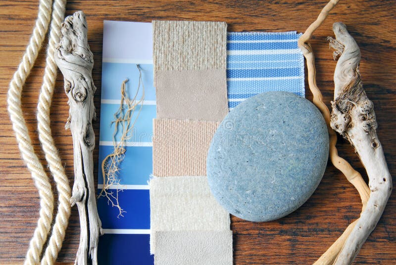 Cor Do Design De Interiores E Planeamento De Estofamento Foto de Stock ...