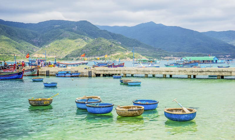 The coracle stock photo. Image of landscape, muine, ocean - 67204282